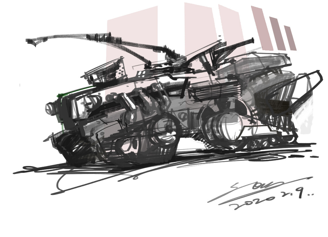 ArtStation - MECHANIC Concept Art