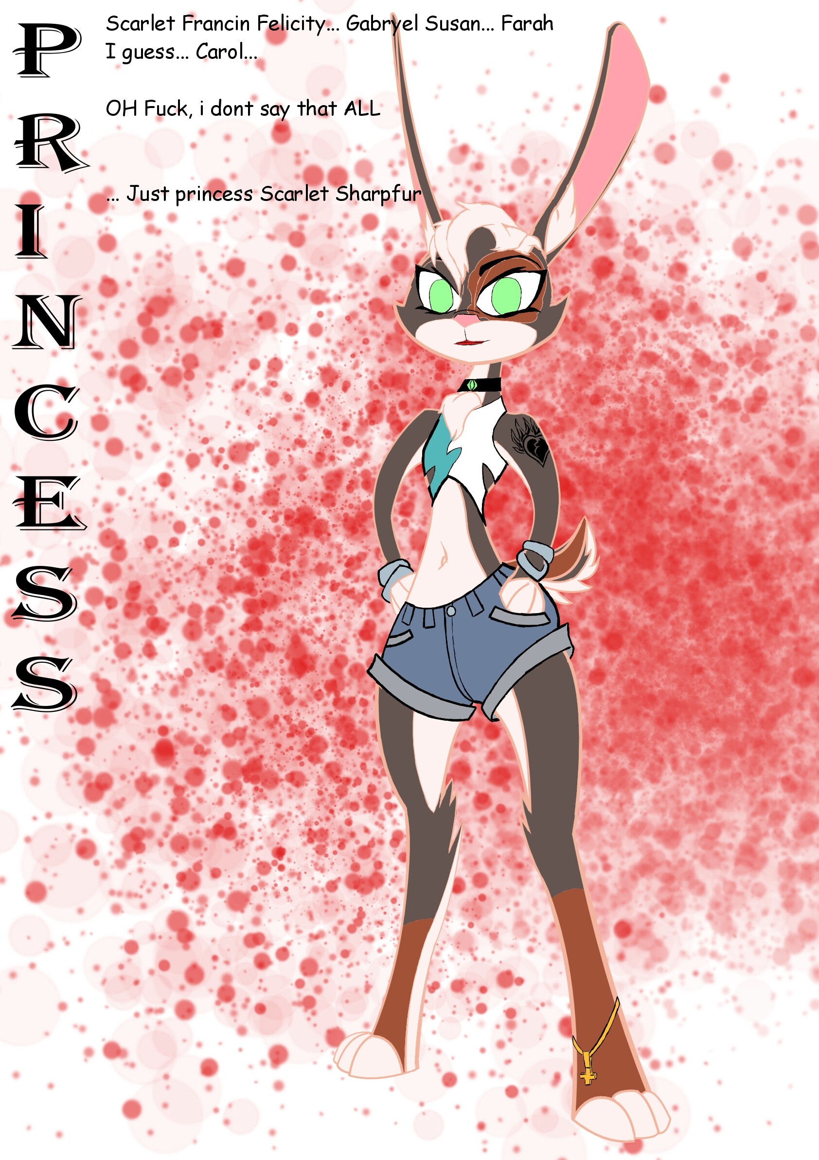 ArtStation - princess Scarlet Sharpfur