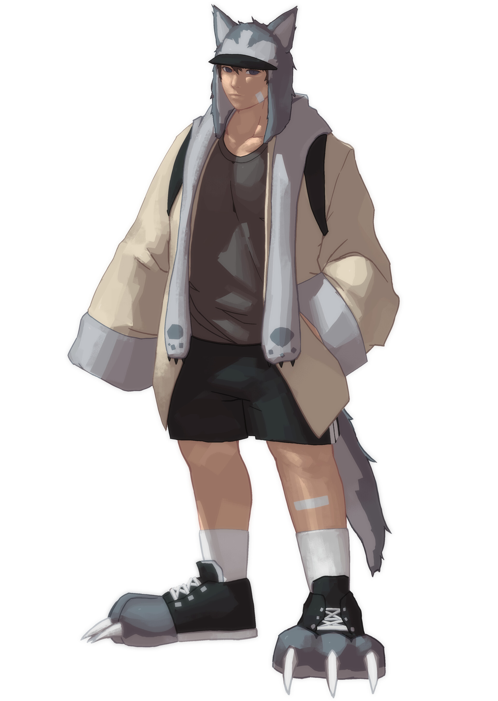 ArtStation - Wolf boy