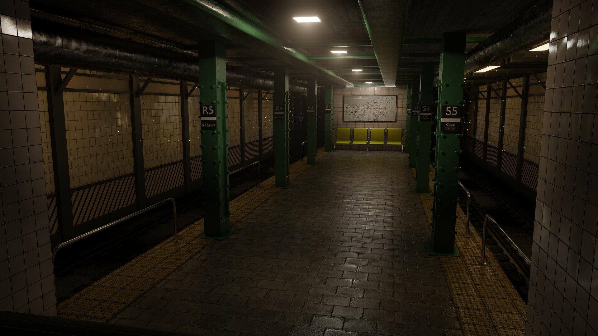 ArtStation - Real-Time Subway