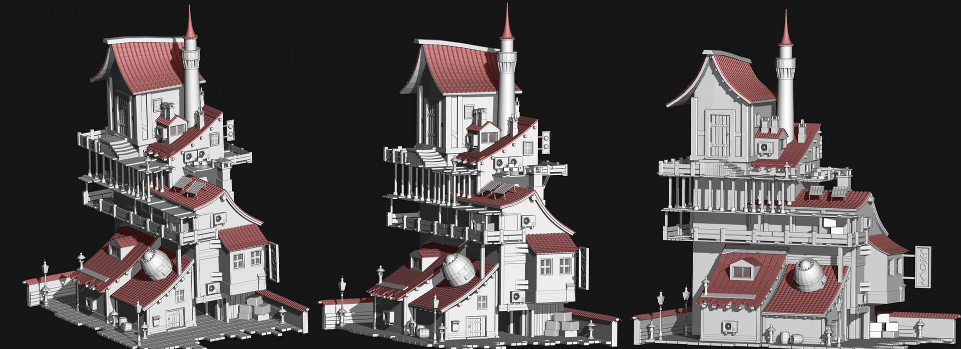 ArtStation - Cartoon House