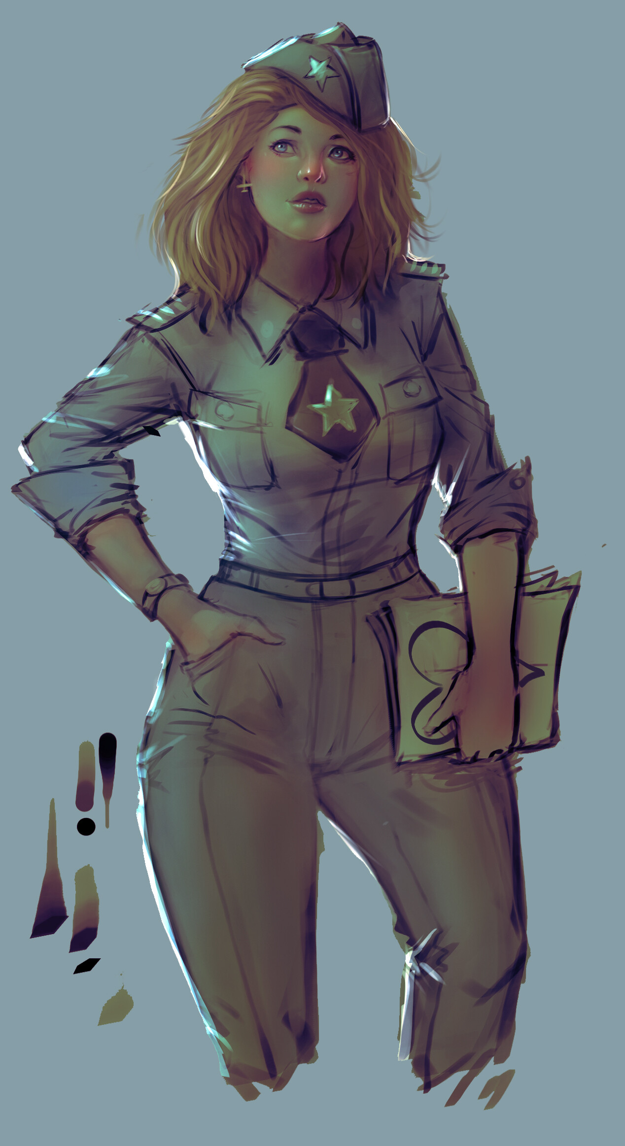 ArtStation - pin girl