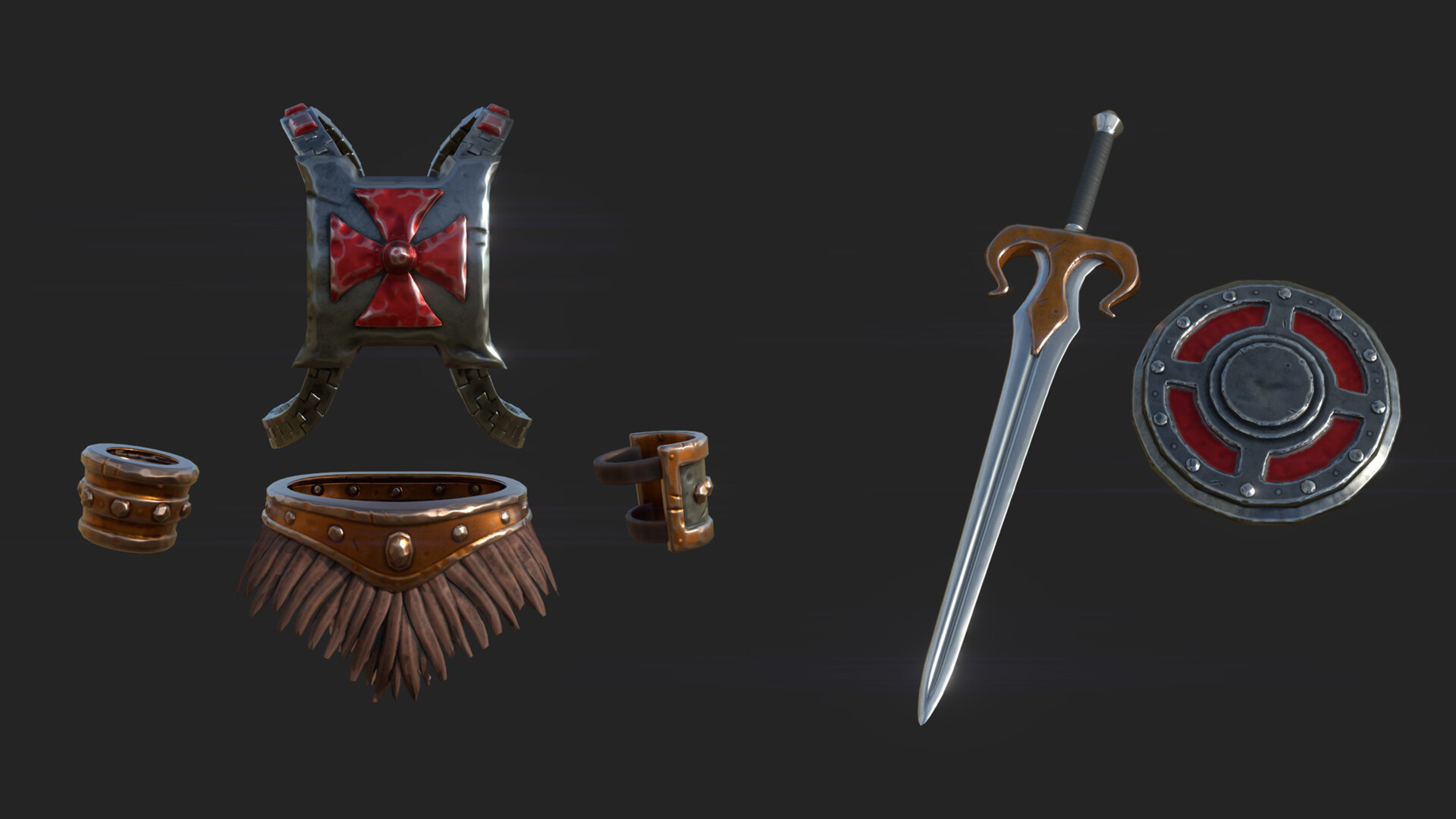 ArtStation - He-Man Weapons and Armour