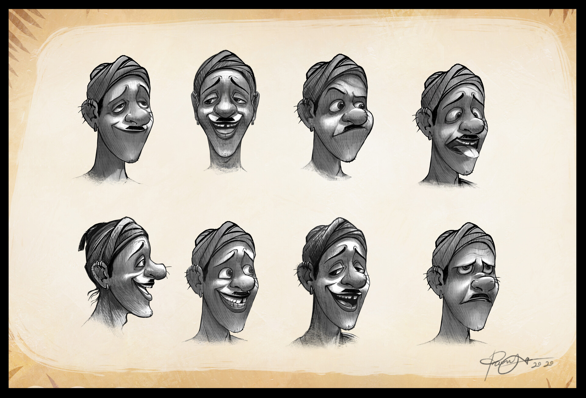 ArtStation - character expressions