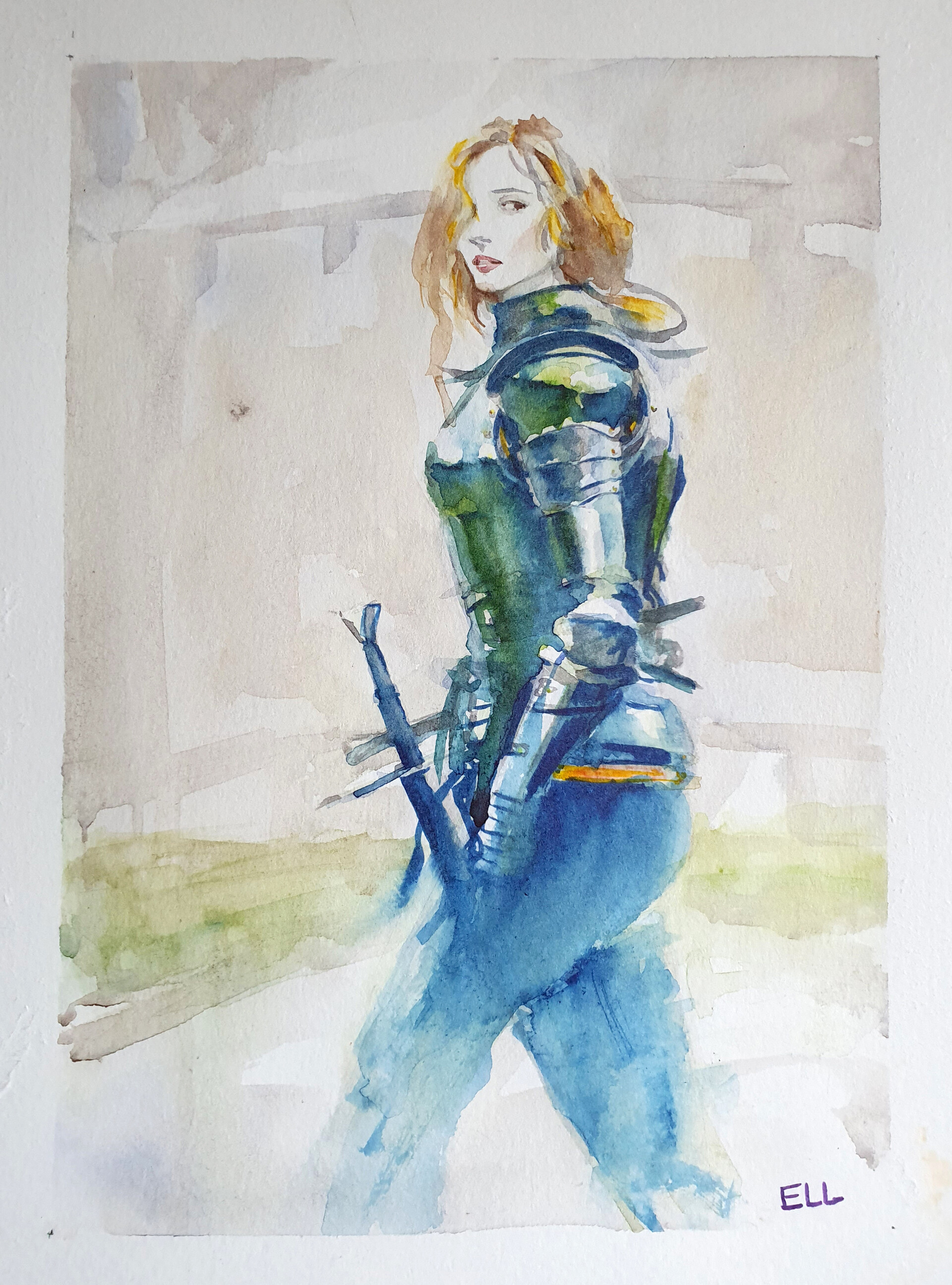EthanLewisArt - WaterColour Paintings 2020