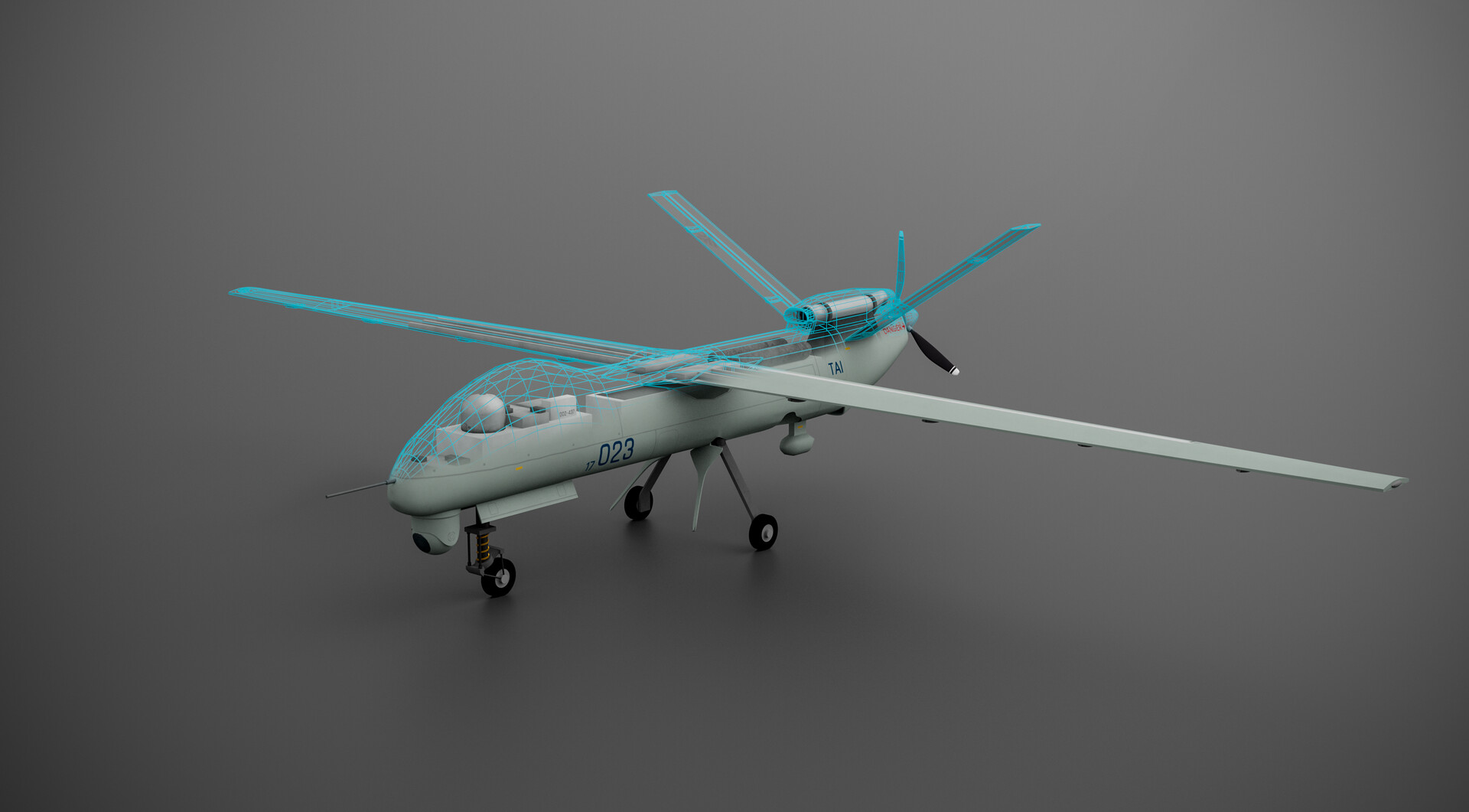 ArtStation - TAI ANKA - UAV DRONE