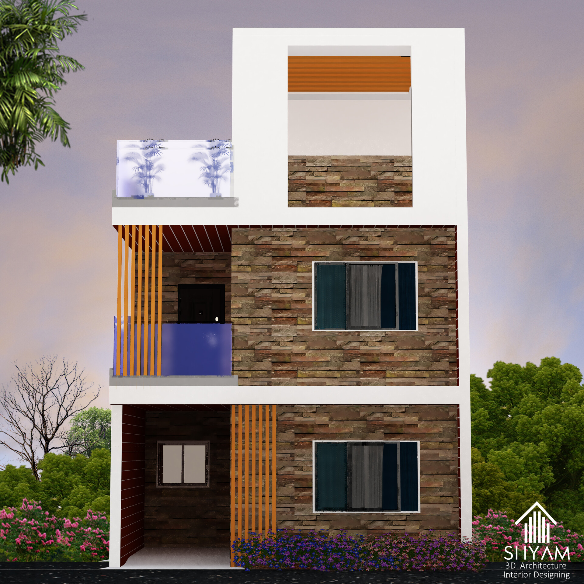 ArtStation - Two storey building