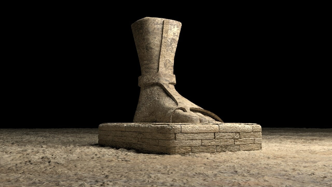 Daniel Yosef Abdu - The Four-Toed Statue from LOST