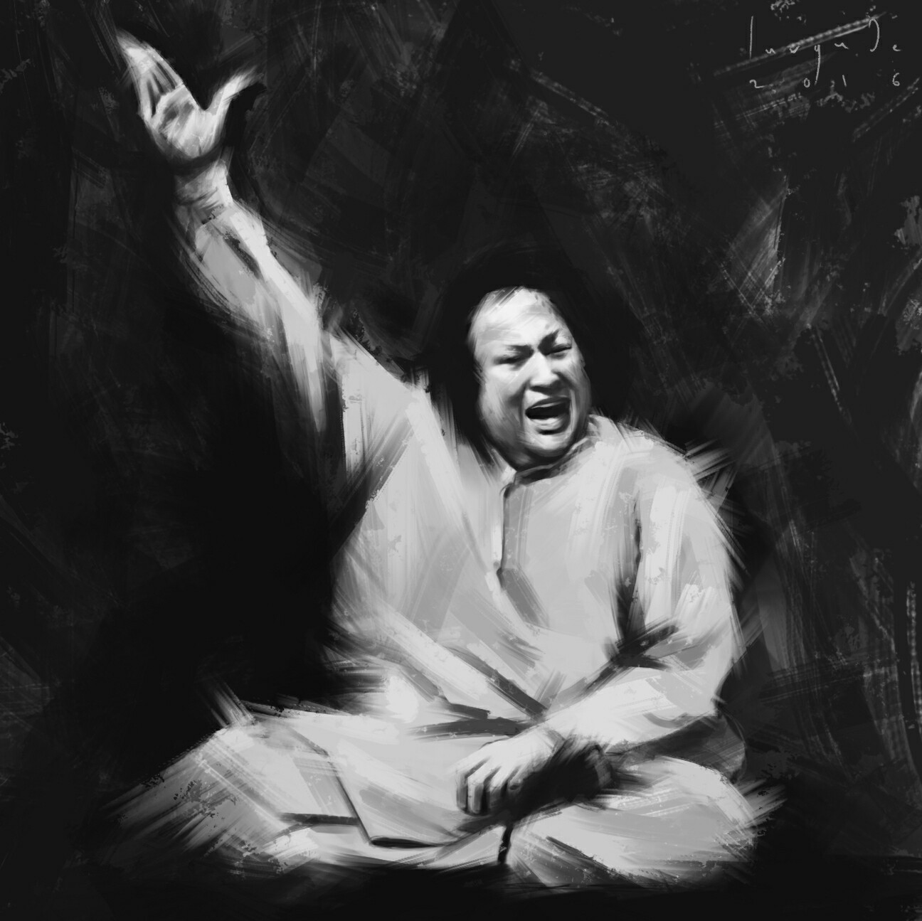 ArtStation - Nusrat Fateh Ali Khan