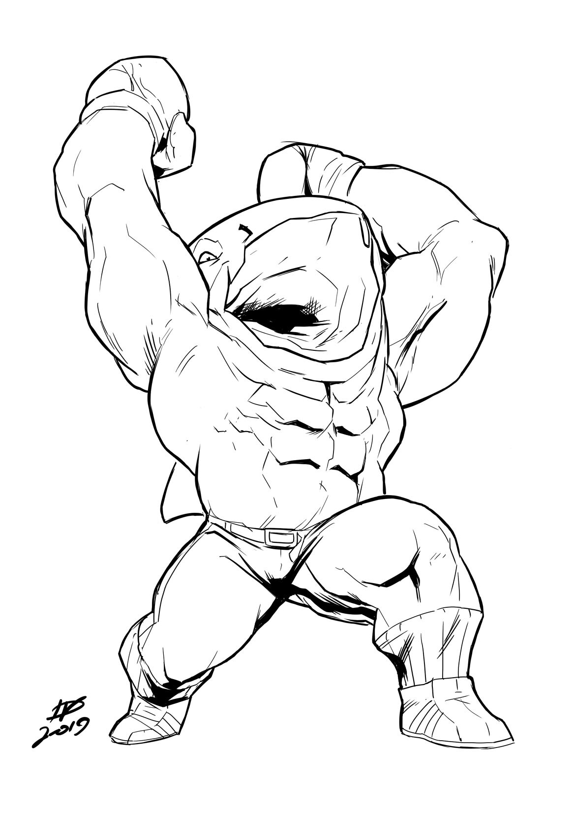 coloring pages street sharks