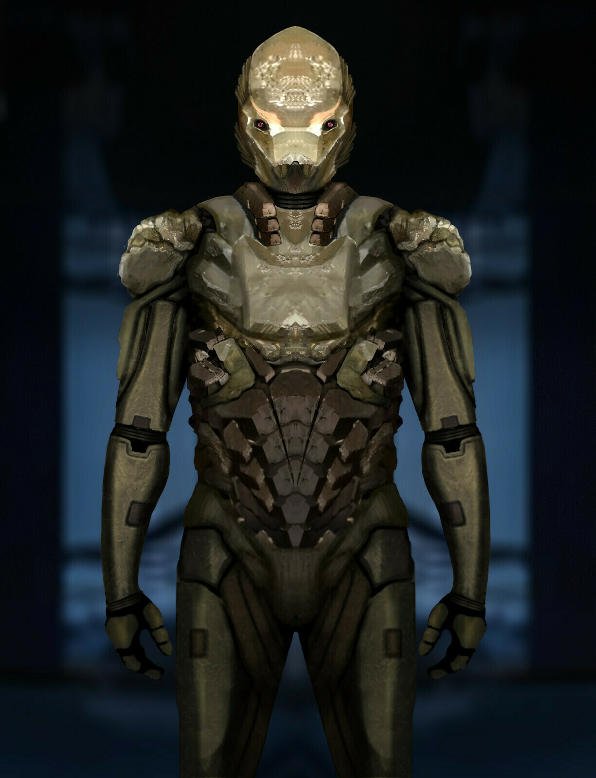 ArtStation - Alien cyborg