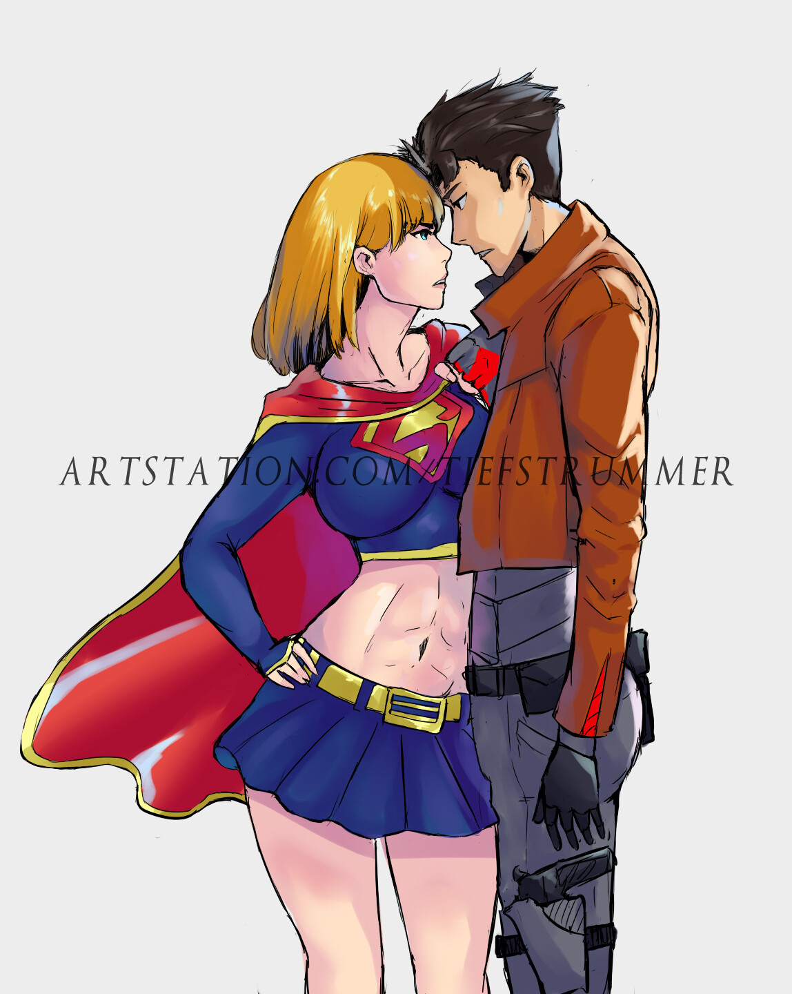 Jason Todd And Supergirl