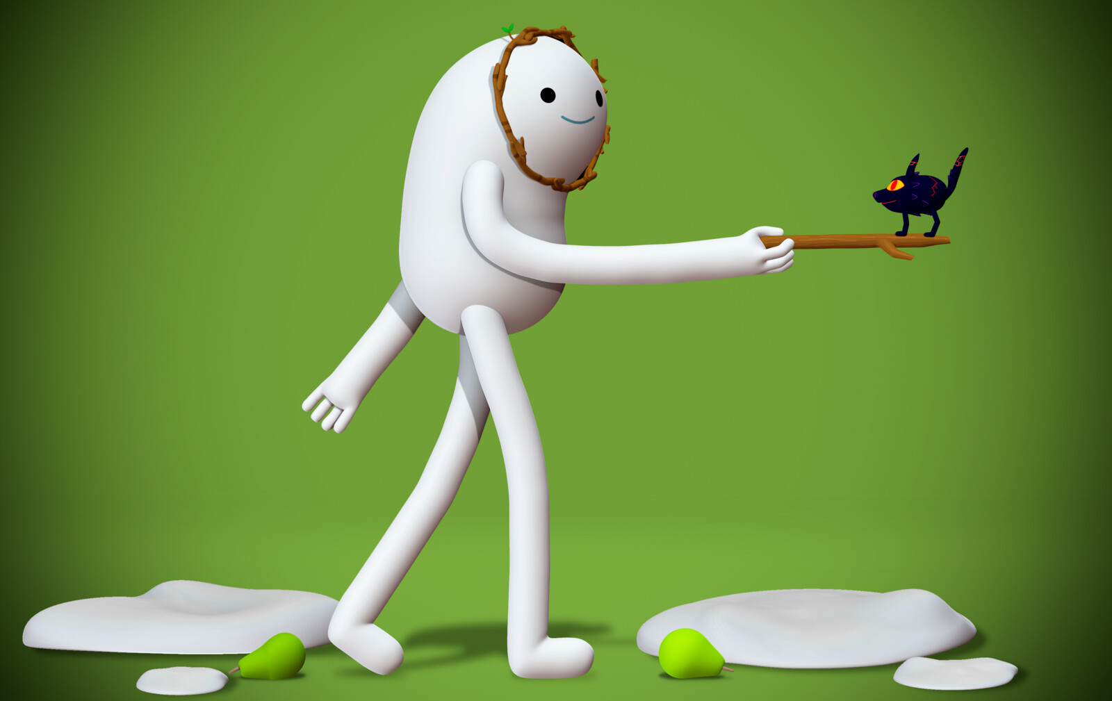 fire wolf adventure time