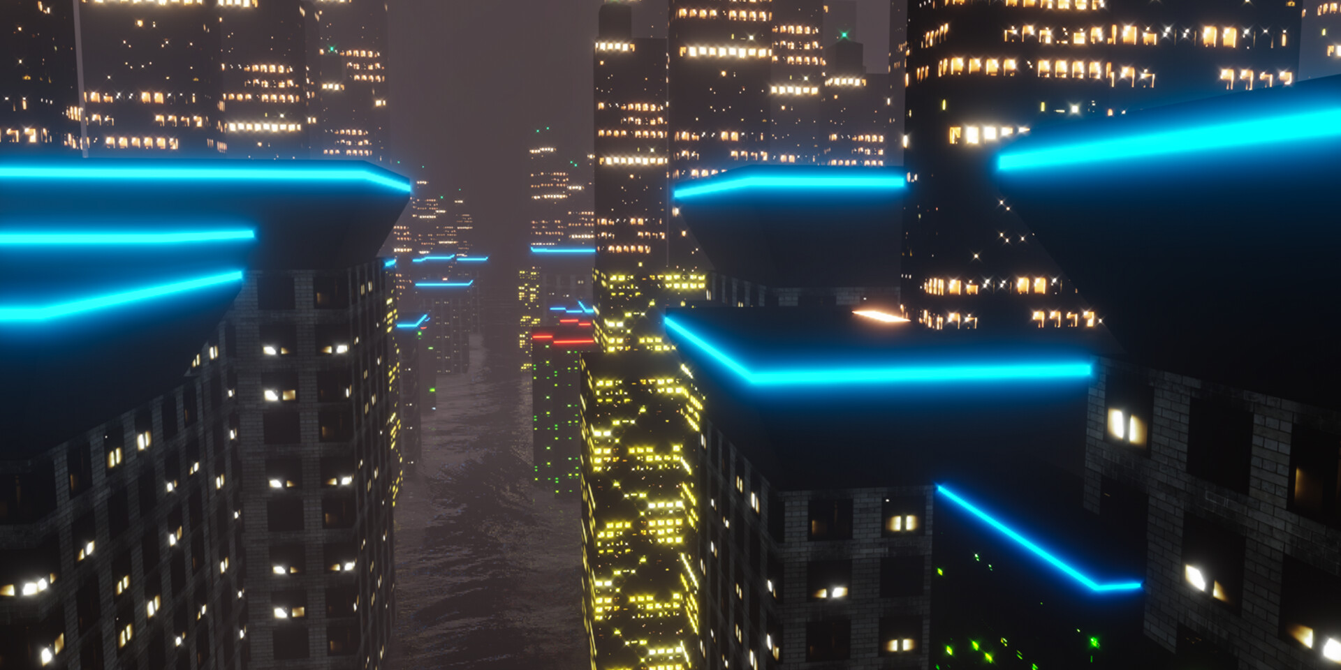 Geoffrey jay - Low poly City design