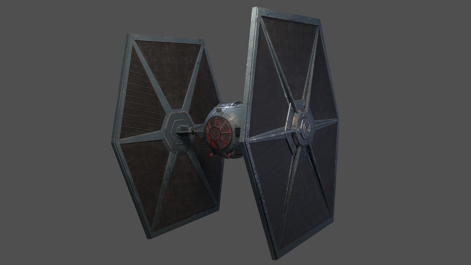 ArtStation - Tie Fighter 3D