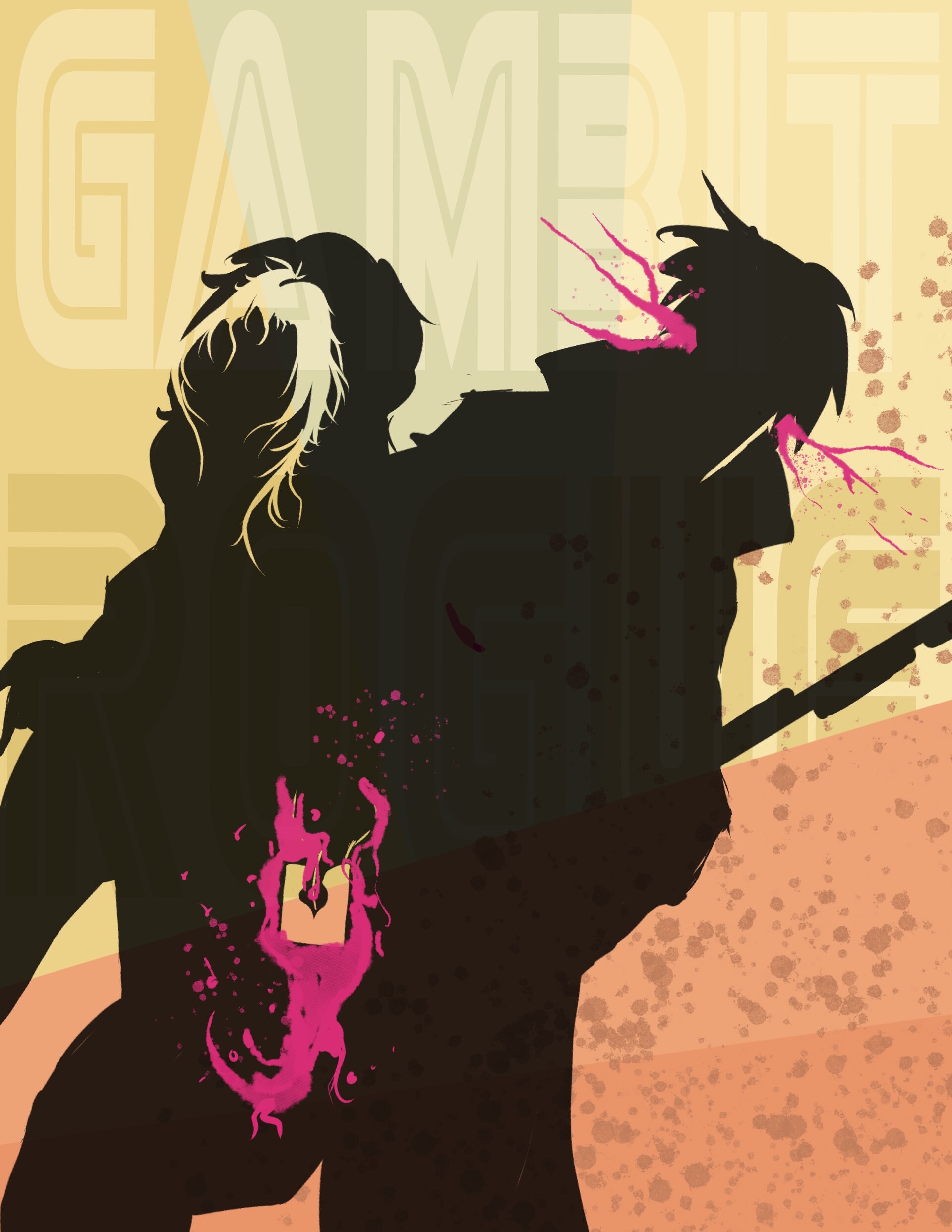 ArtStation - Gambit and Rogue