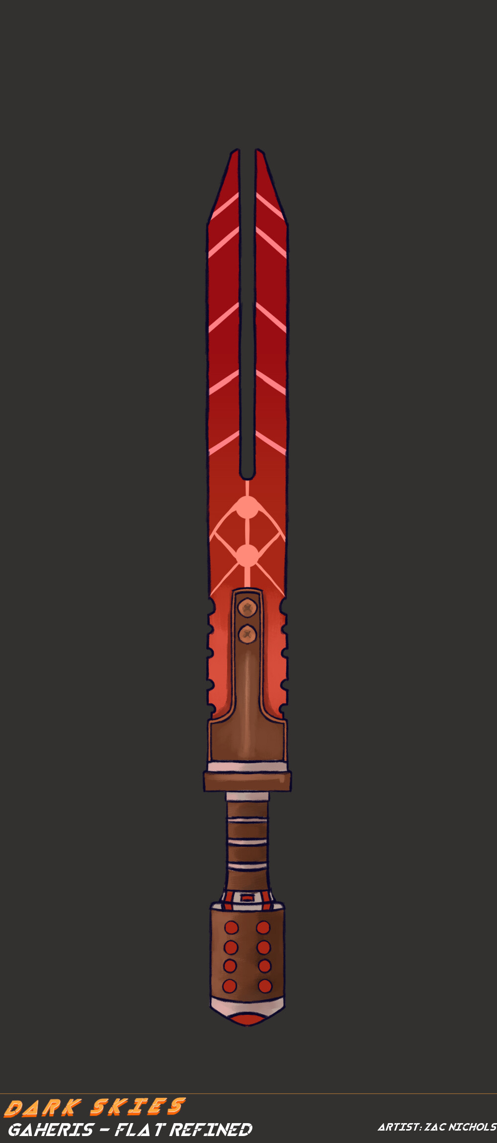 Zac Nichols - Gaheris: sword of the machine - Concept to Final