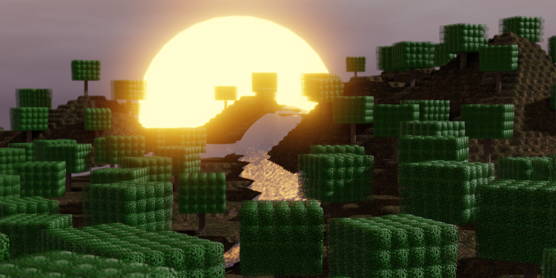 ArtStation - Voxel Forest