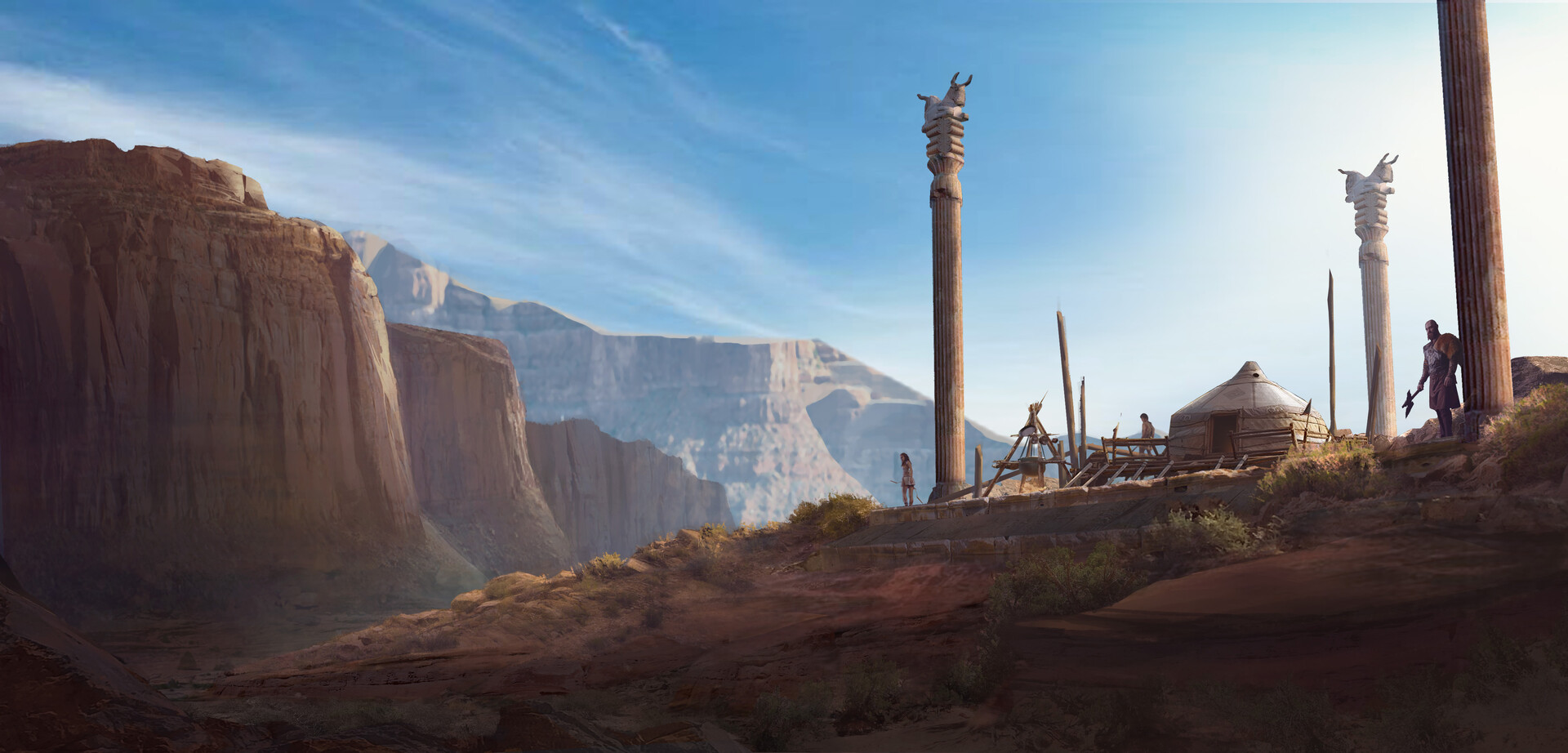 ArtStation - Bandit Camp
