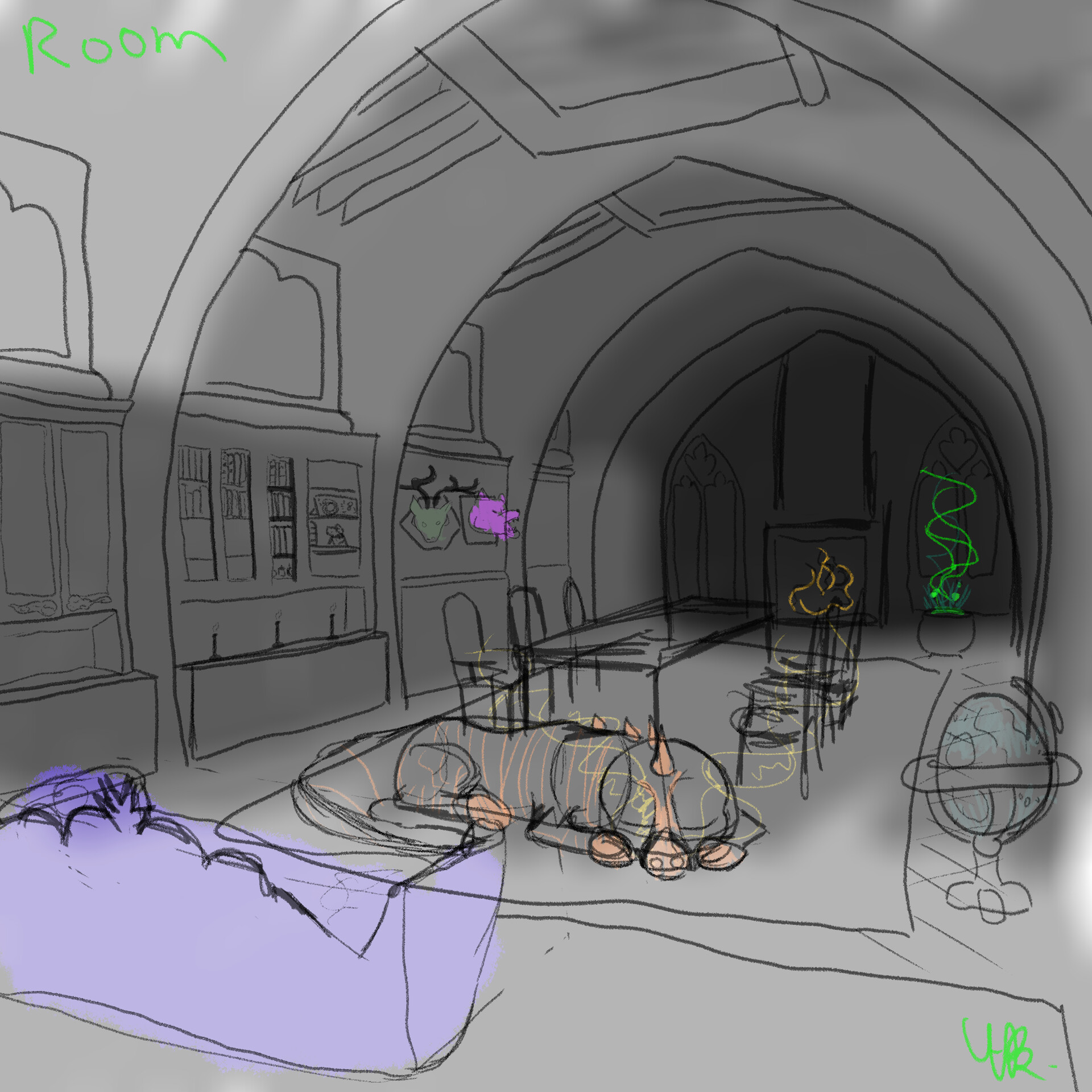 ArtStation - Prompt: Room