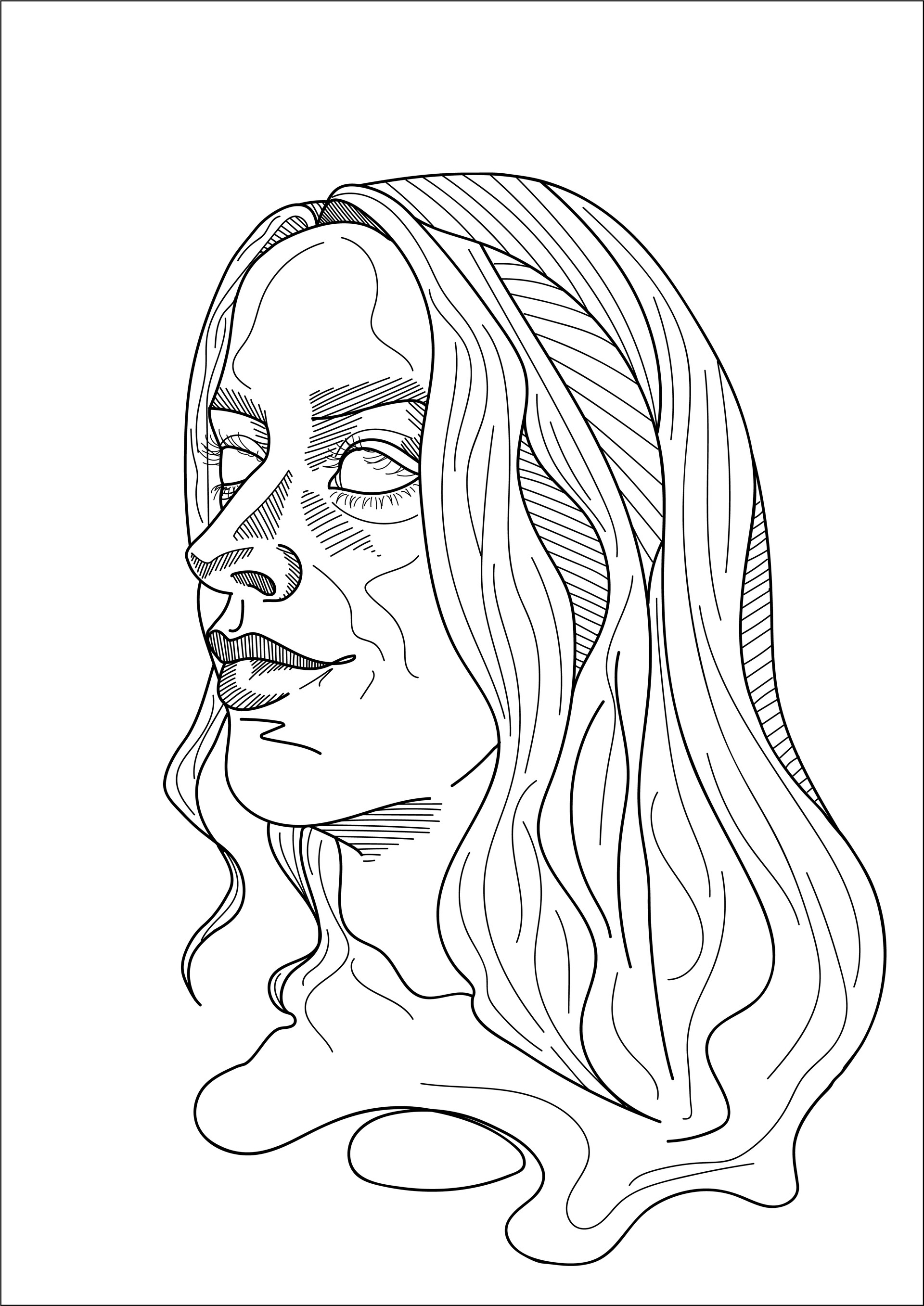 ArtStation - Lines portrait-me