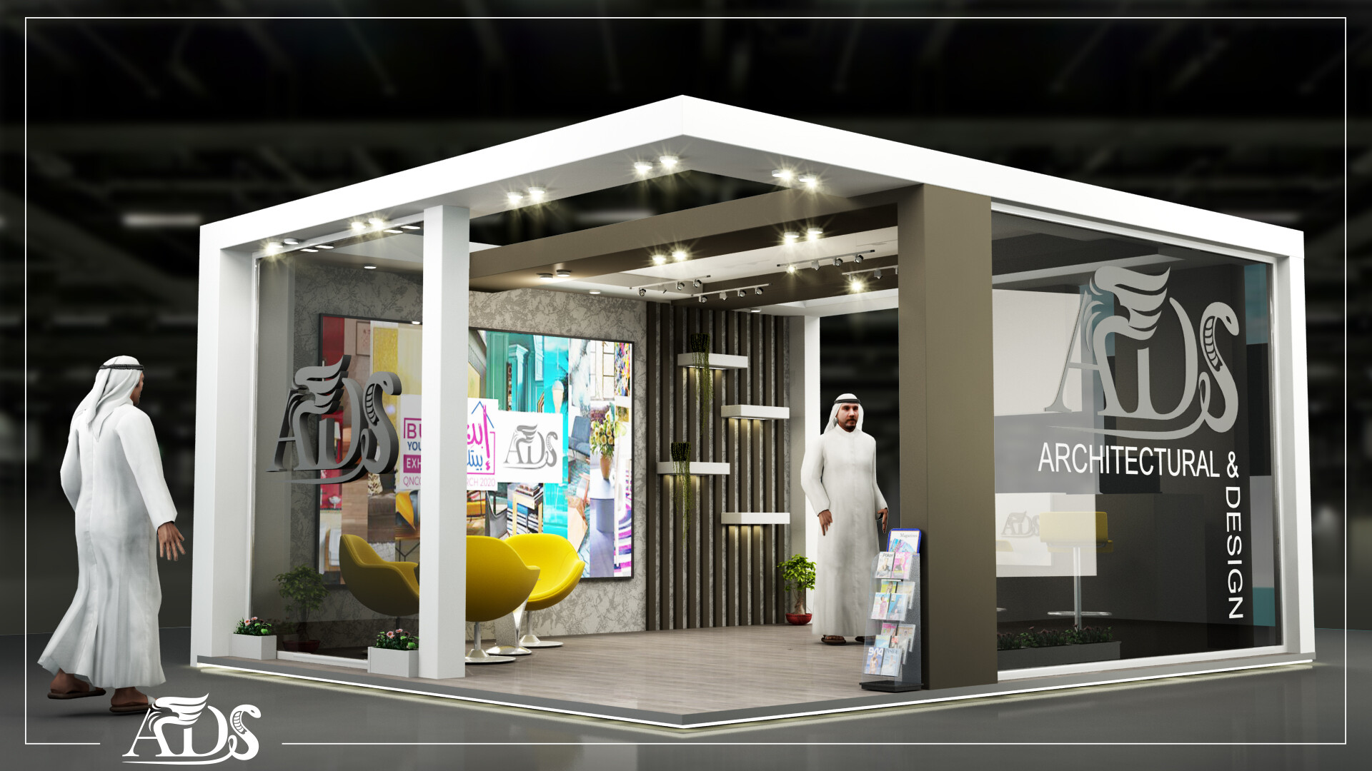ArtStation - Exhibition Stand_Qatar