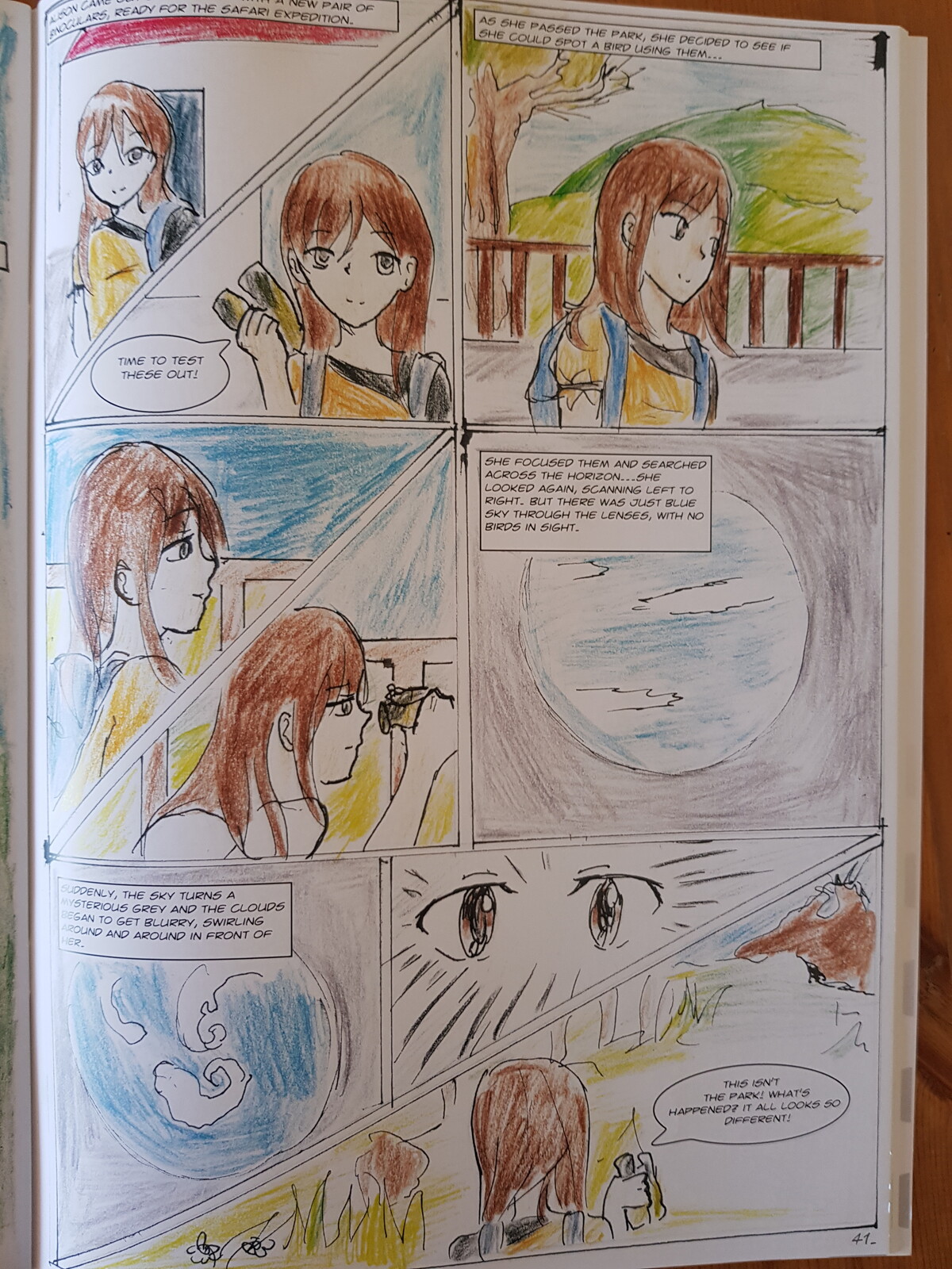 Yuiki - Graphic Novel Project (School project 2014)