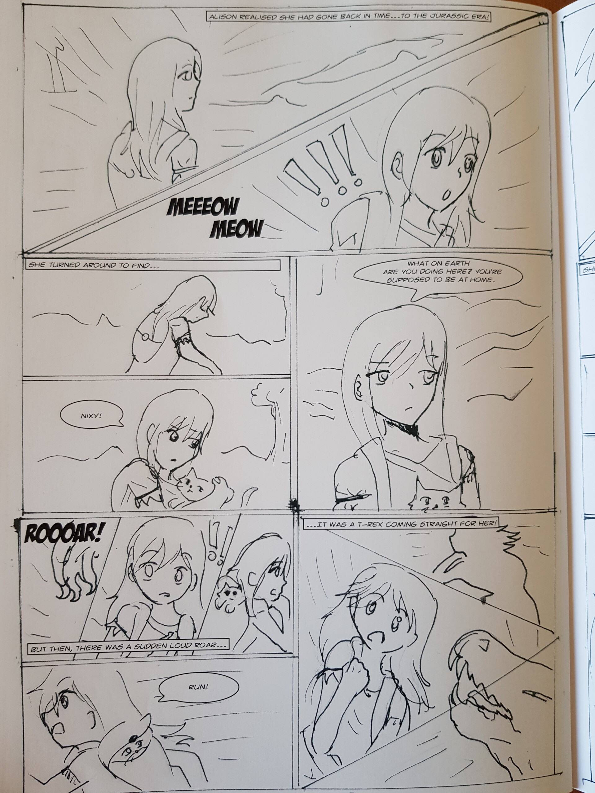 Yuiki - Graphic Novel Project (School project 2014)