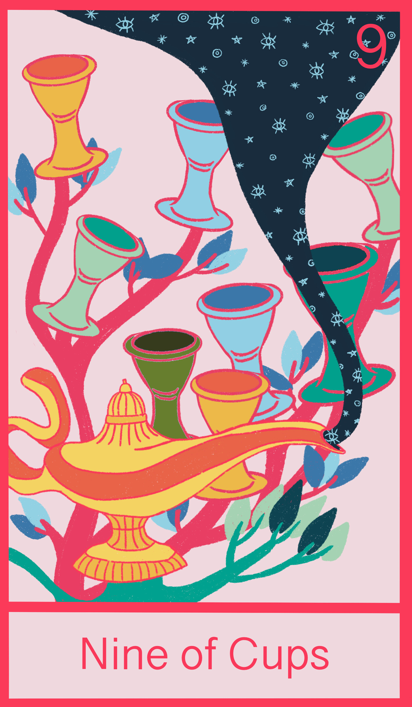 ArtStation - 9 of cups