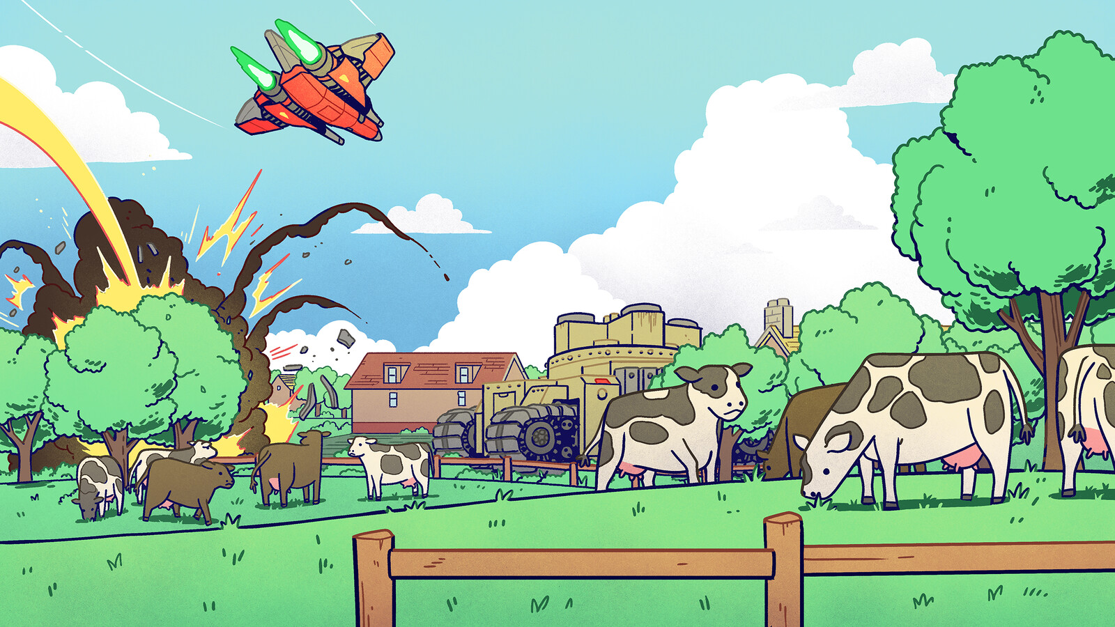 Andrew George - "Raiden" Cows