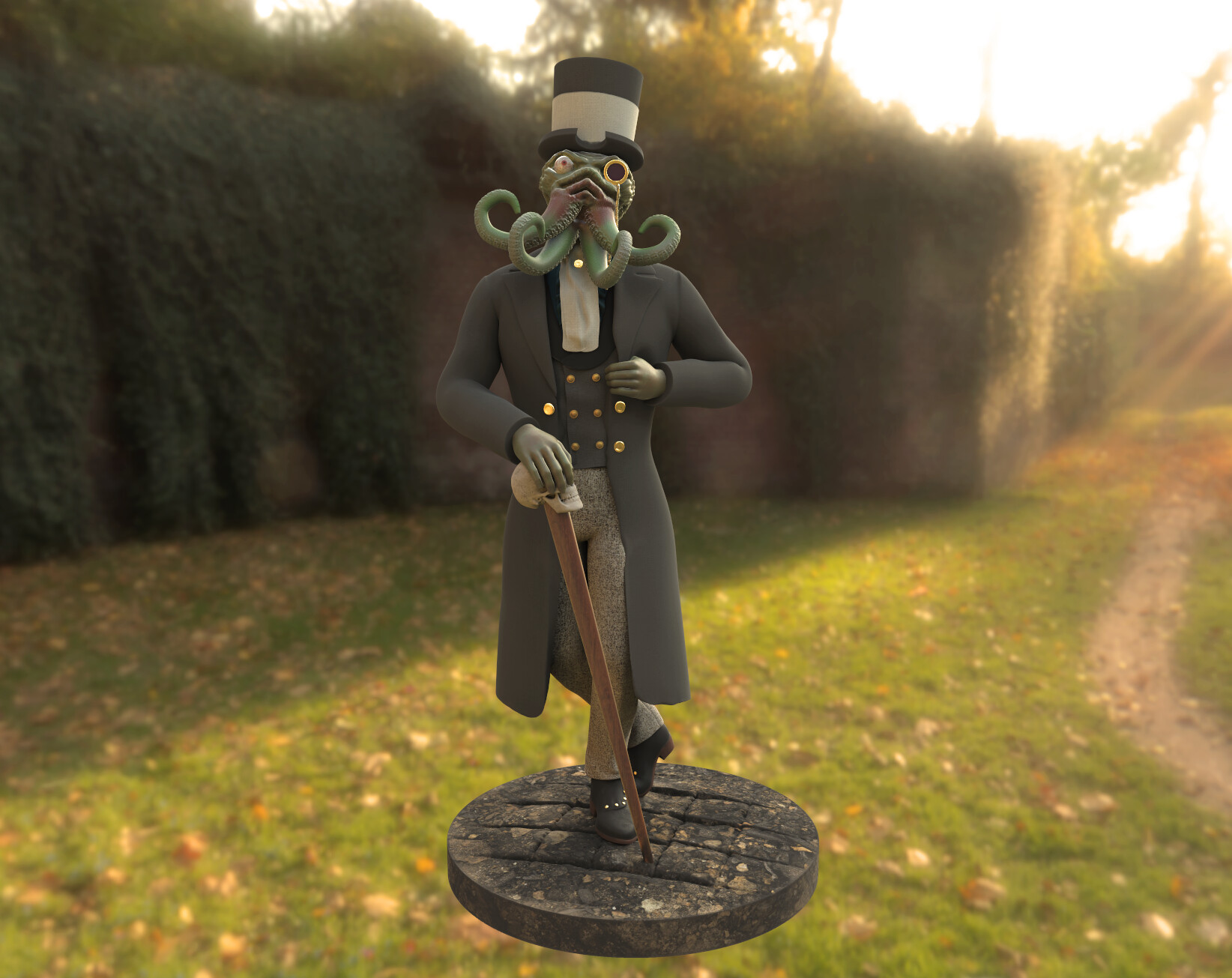 ArtStation - Dapper Cthulhu