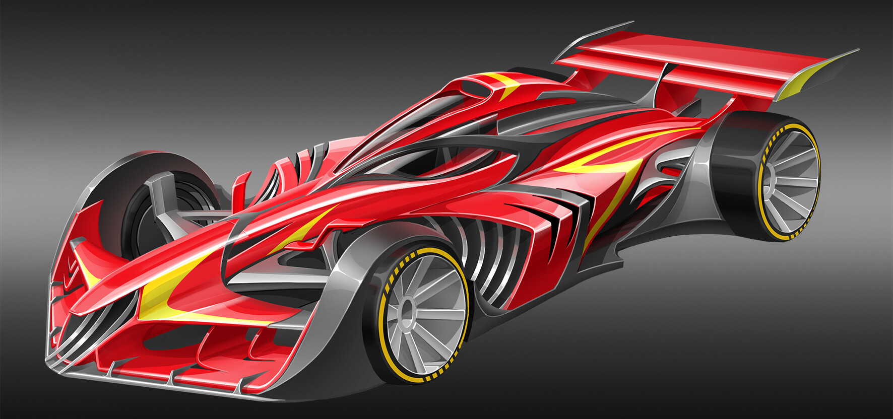ArtStation - F1 sportcar design