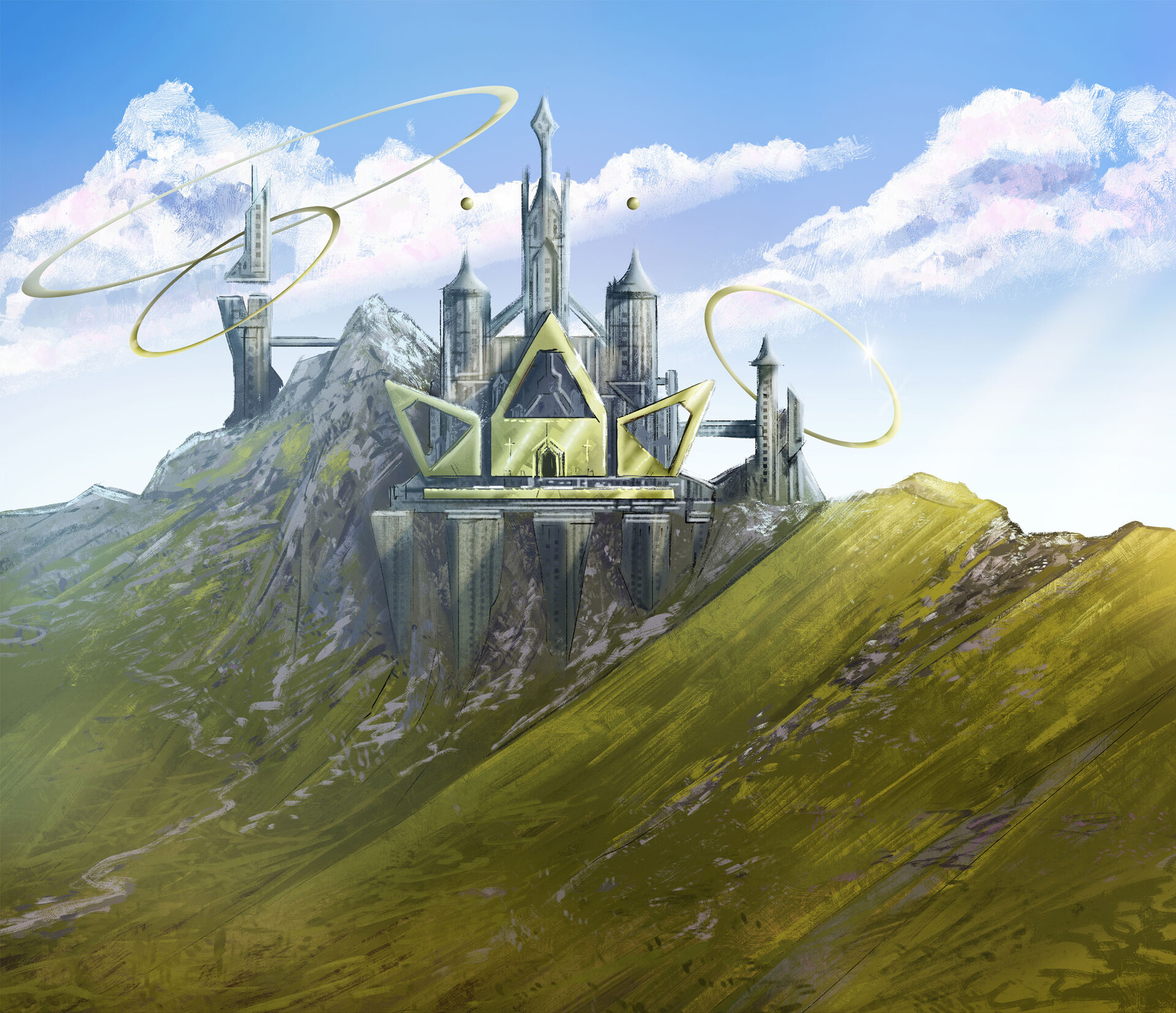 ArtStation - Valhalla - Huion Mythology Contest Entry