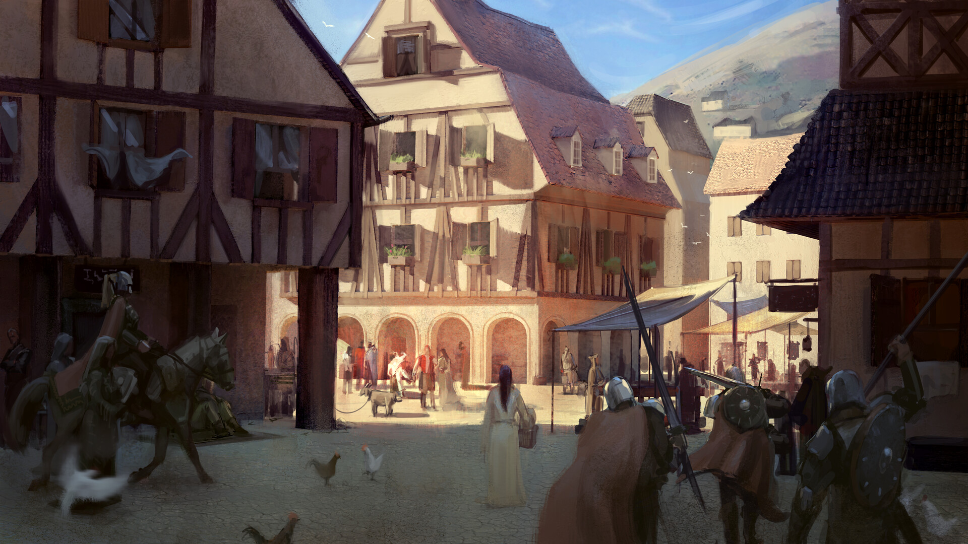 ArtStation - Medieval Environment and process