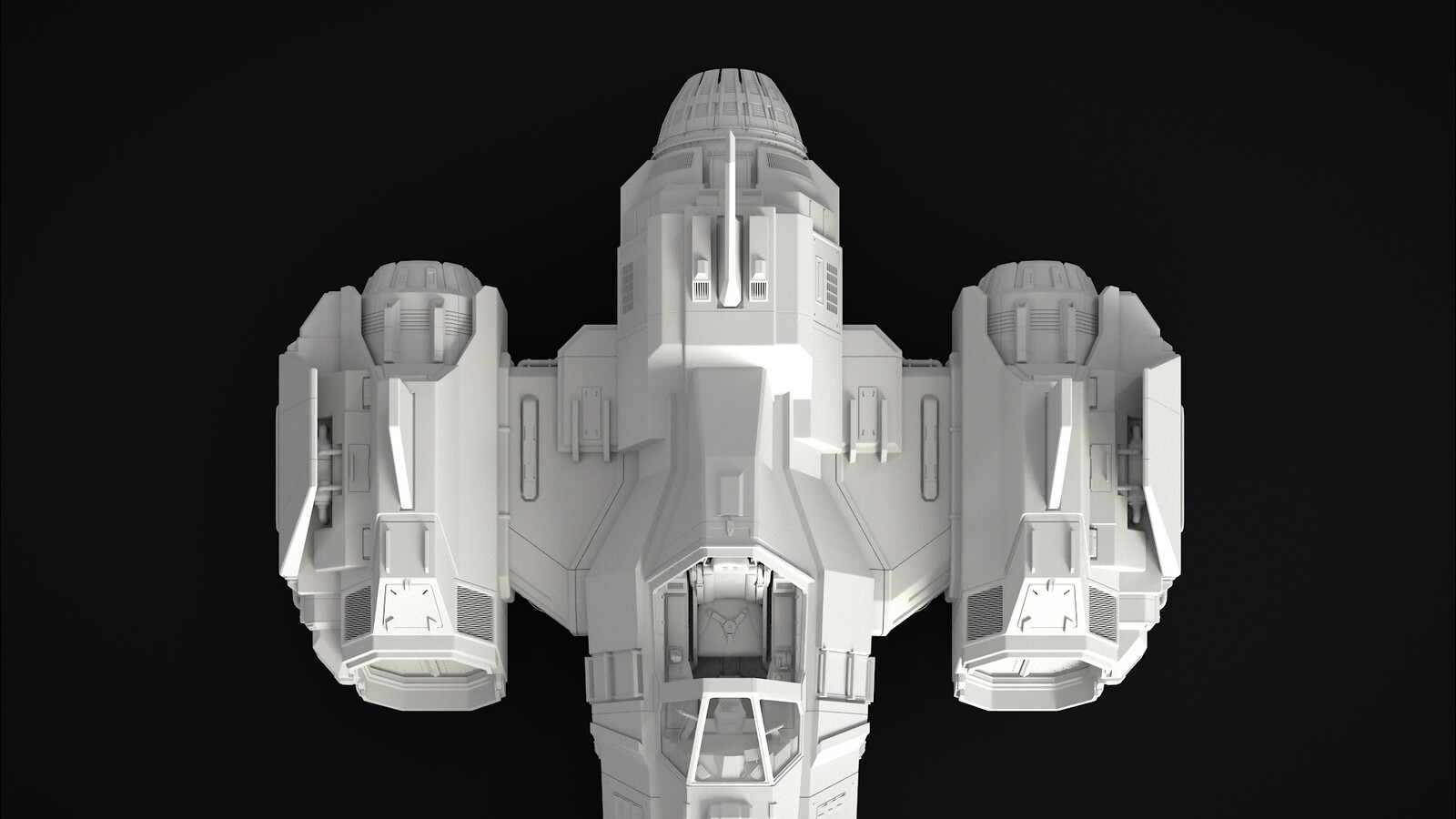 Gregoire francois portfolio - Merchant Spaceship