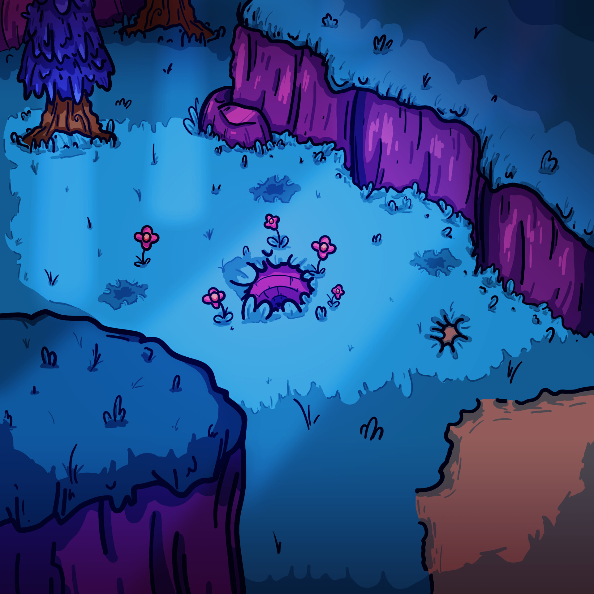 William Whitehead - Mother 3 Backgrounds