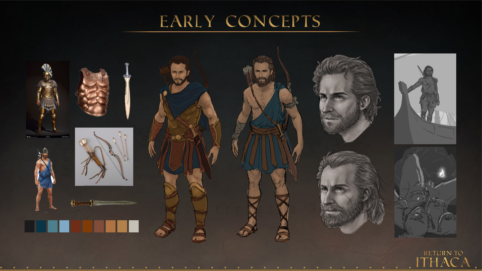 Trixia Quinzon - Return to Ithaca - Odysseus Character Design