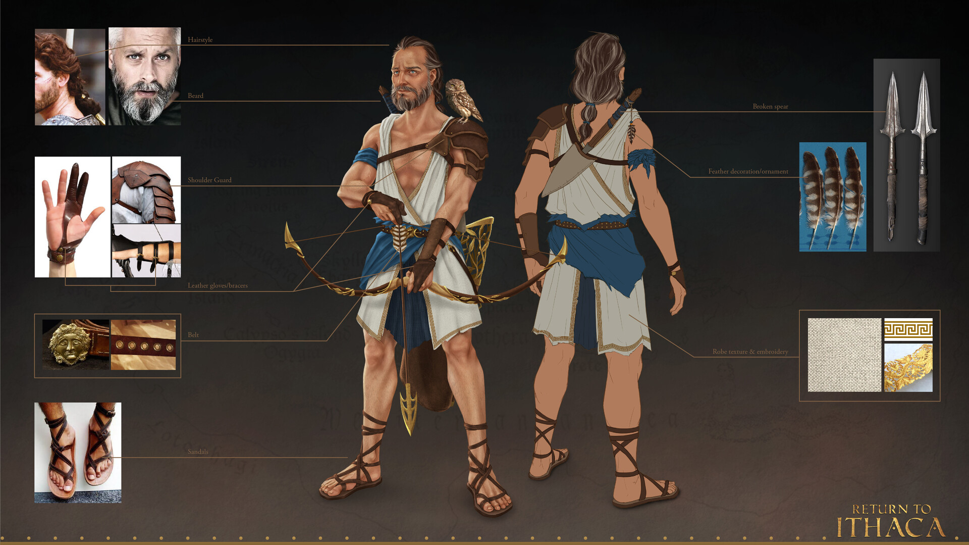 Trixia Quinzon - Return to Ithaca - Odysseus Character Design