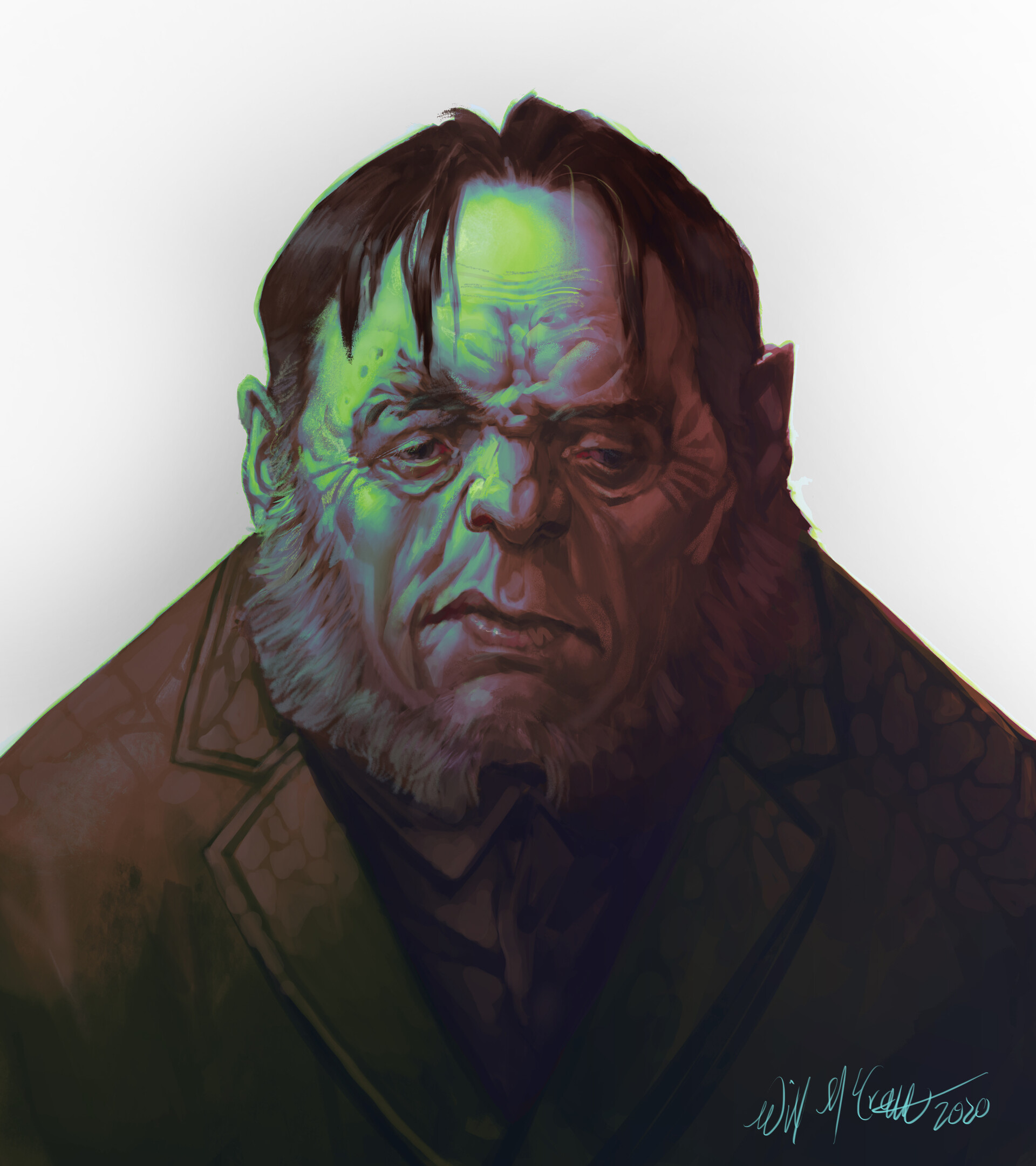 ArtStation - Old man Ogre