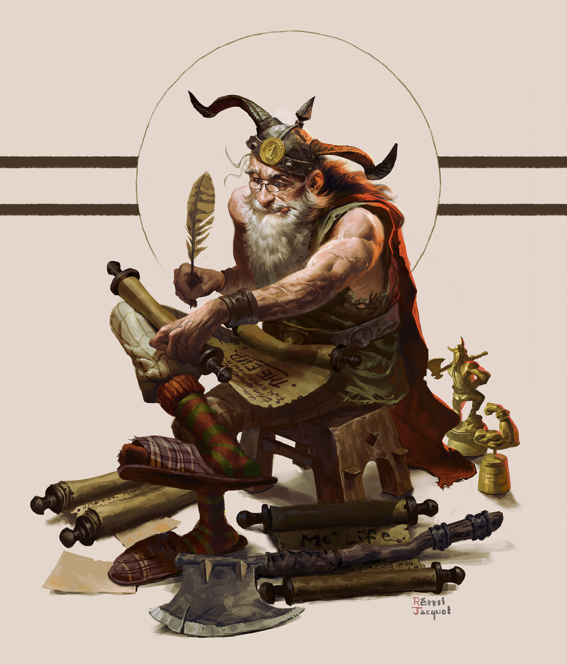 ArtStation - Old Hero