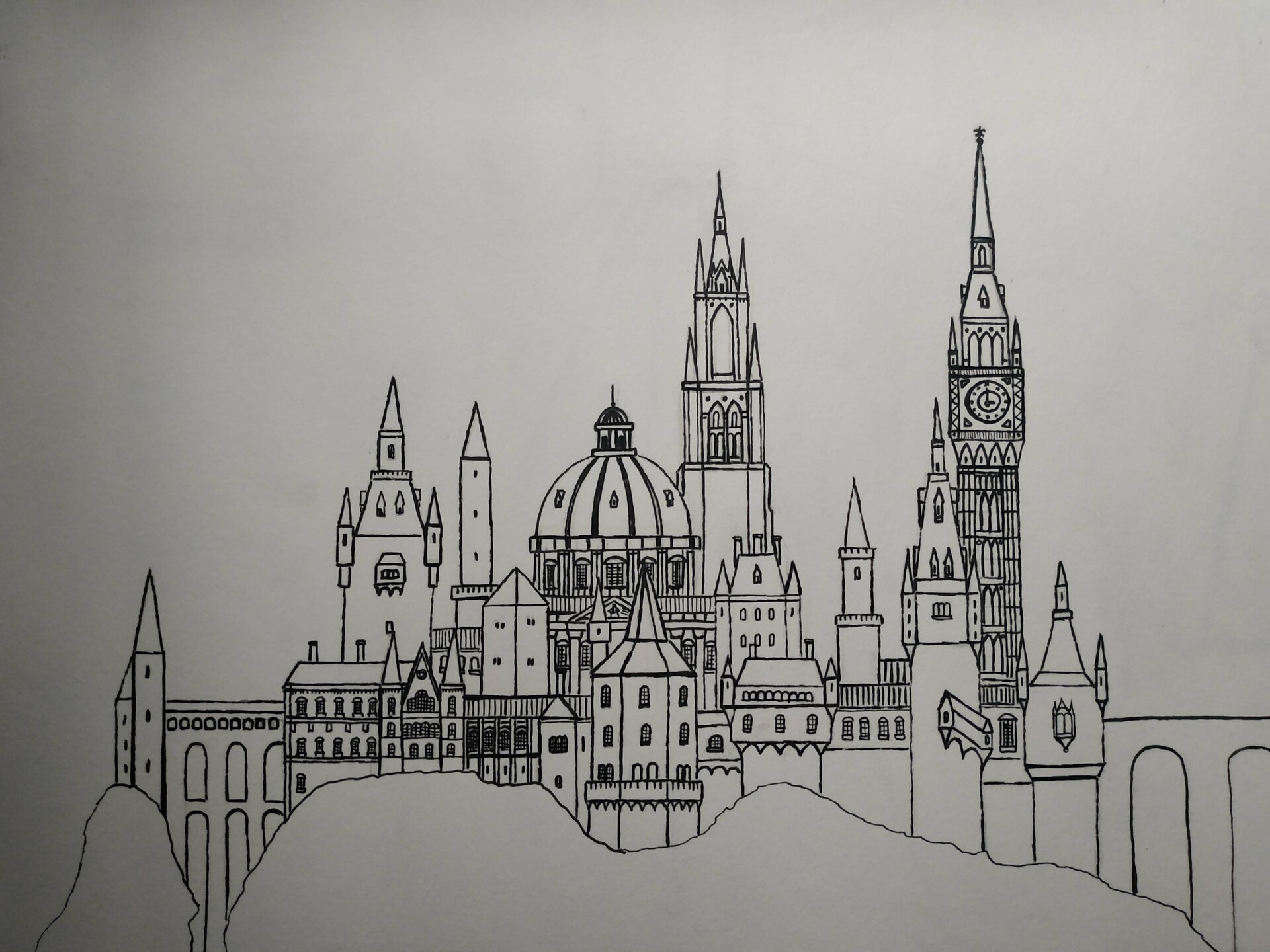 ArtStation - Castillo Boceto 1