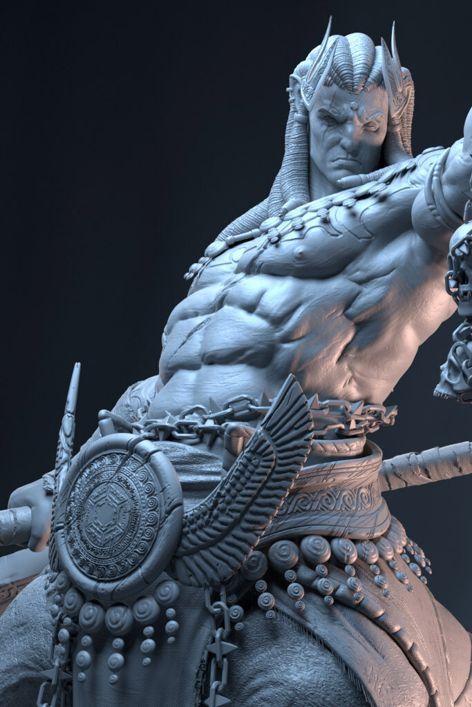 ArtStation - Beast King Gilgamesh