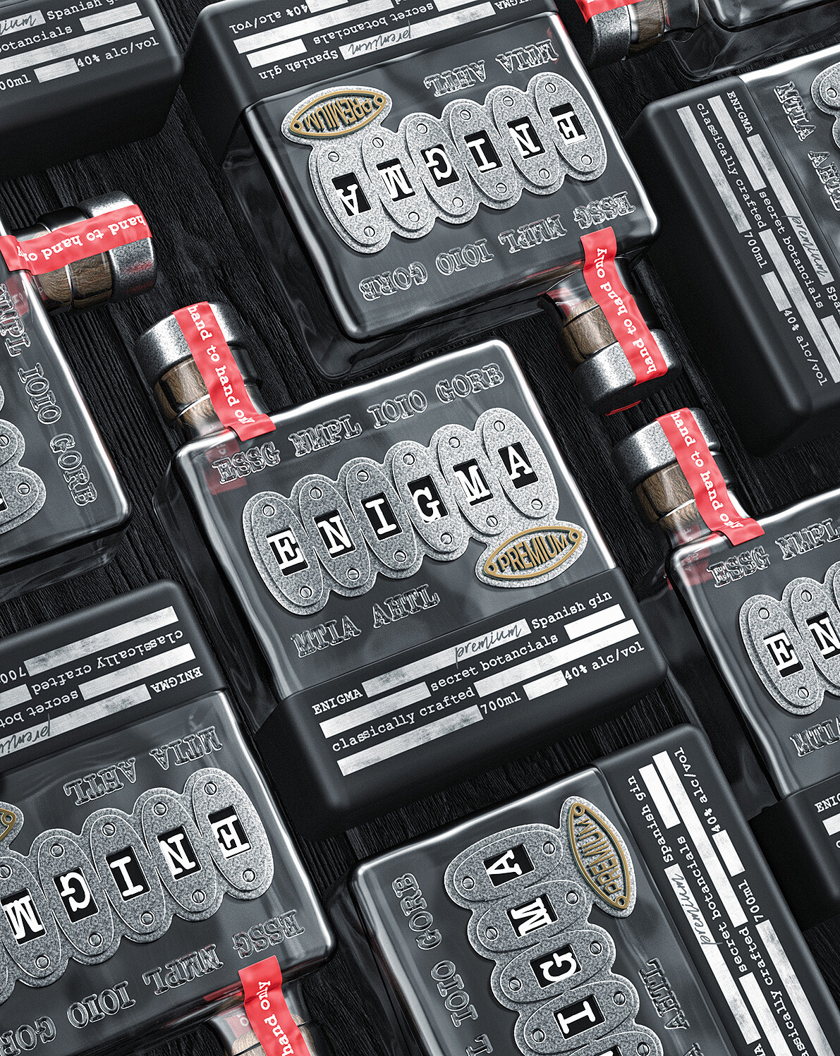 ArtStation - Label design & product visualisation(commercial work)