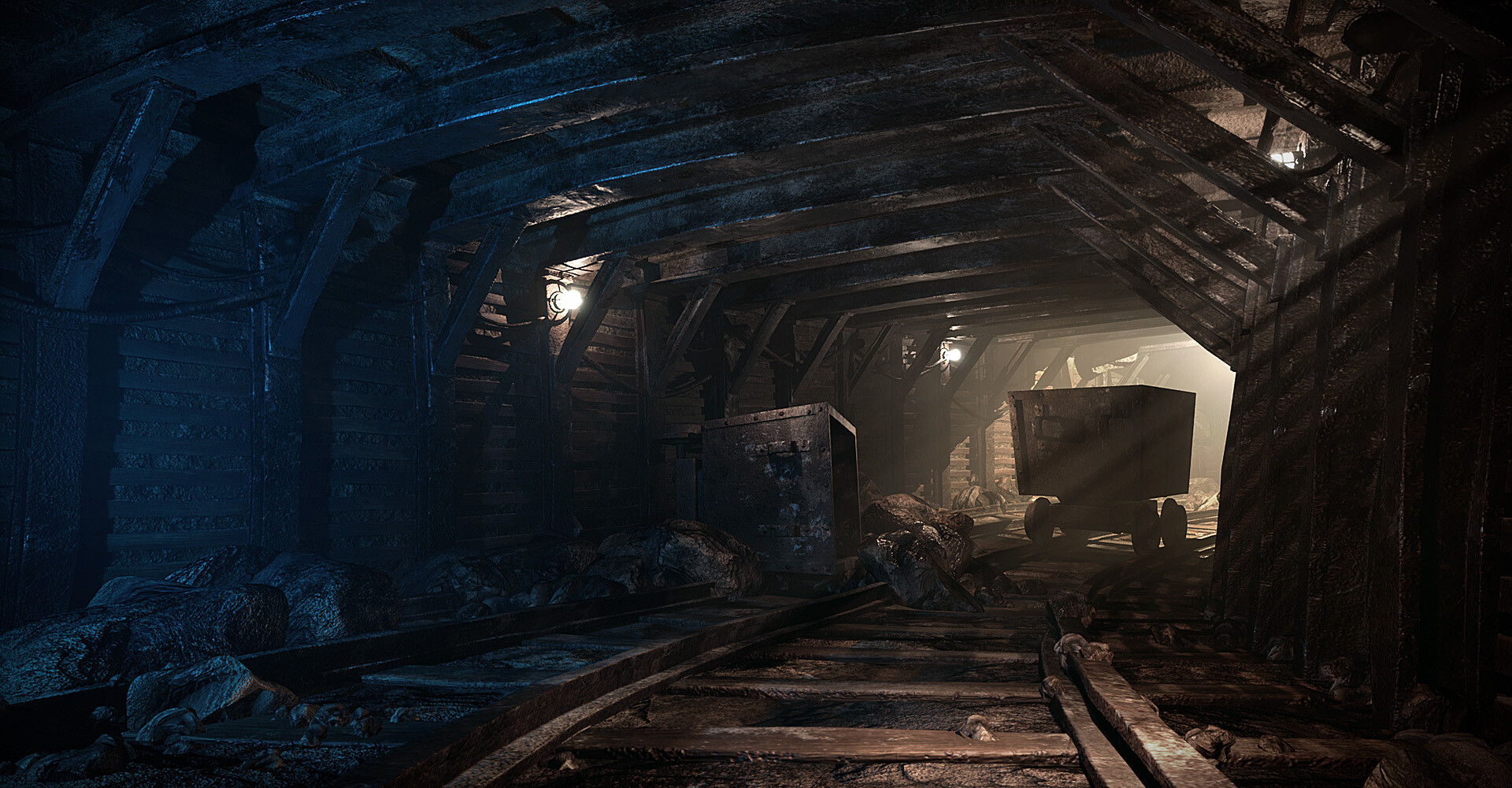 ArtStation - Mineshaft Speed Environment