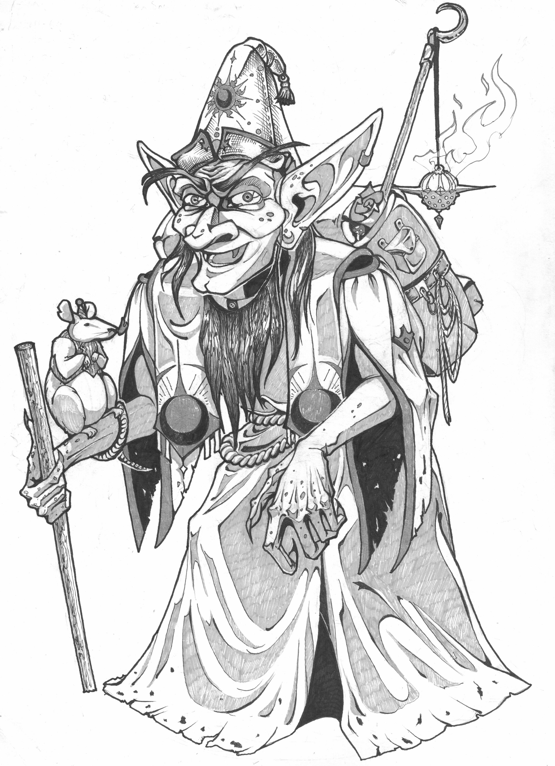 ArtStation - original characters dnd5e in style the world of warcraft