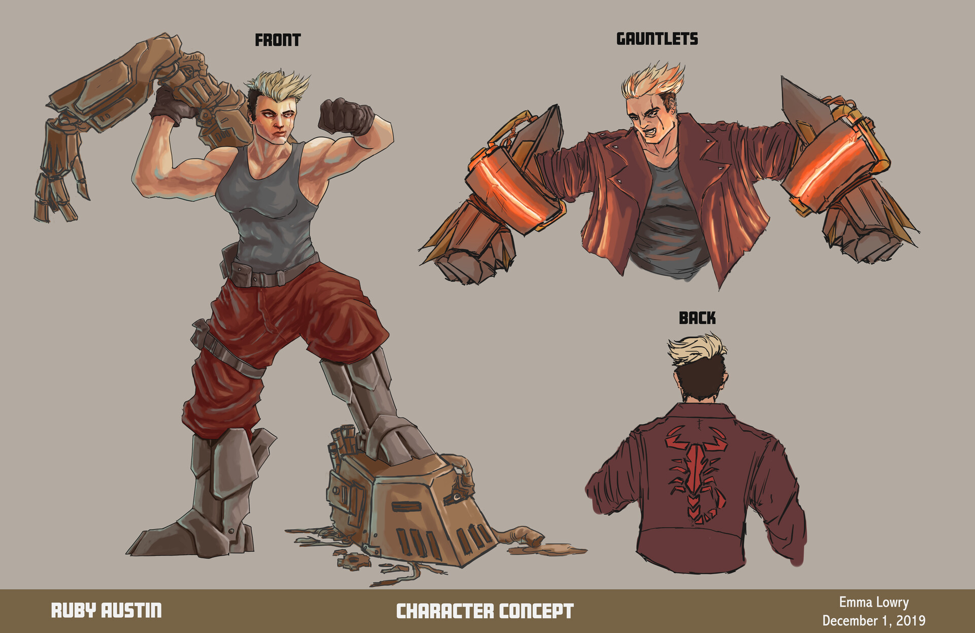 ArtStation - Ruby Austin - Character