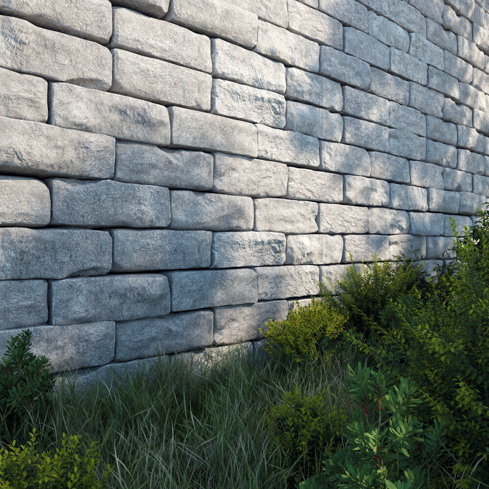 ArtStation - Lowpoly Stone Block