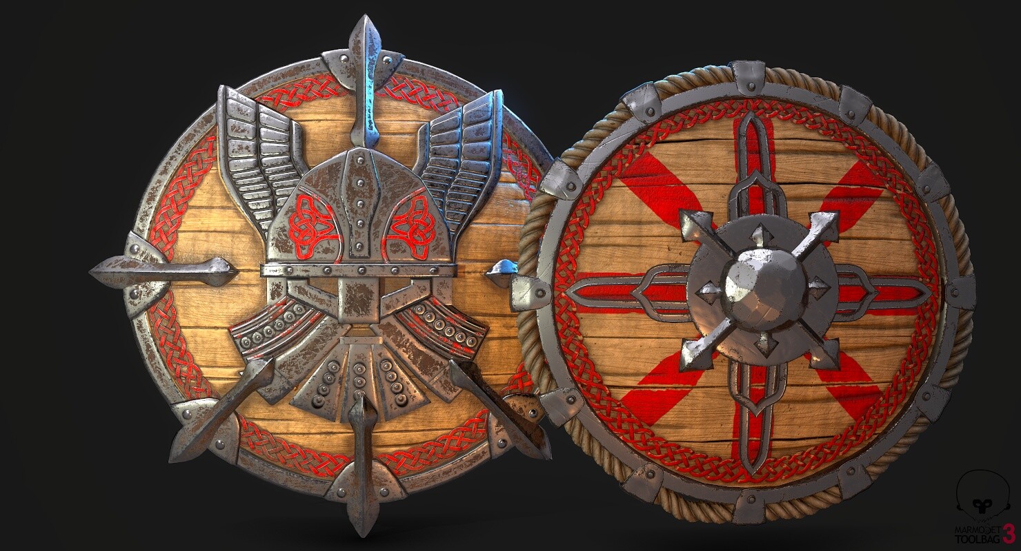 ArtStation - Dwarf shields