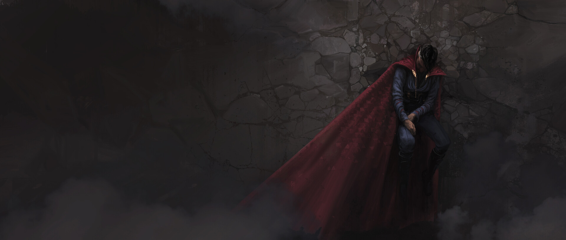 stephen schirle - Dr Strange Defeated