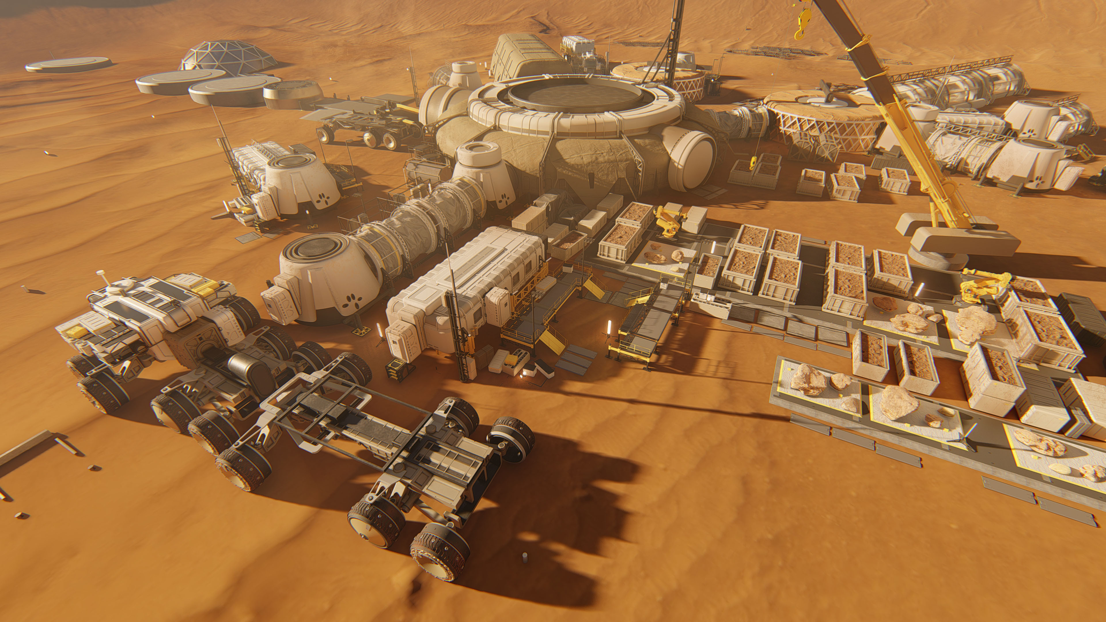 future mars base